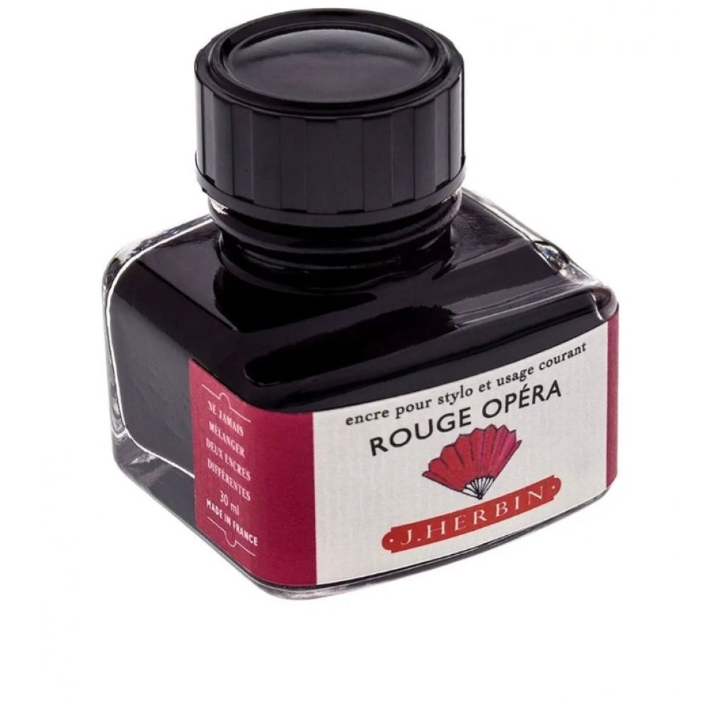 Tinta Jacques Herbin - rouge opera - Ravil Canetas