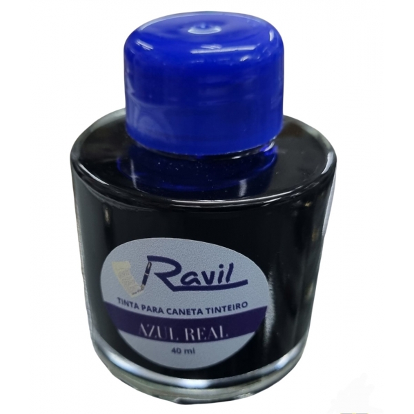 Tintas Ravil Canetas - Azul Royal - Ravil Canetas